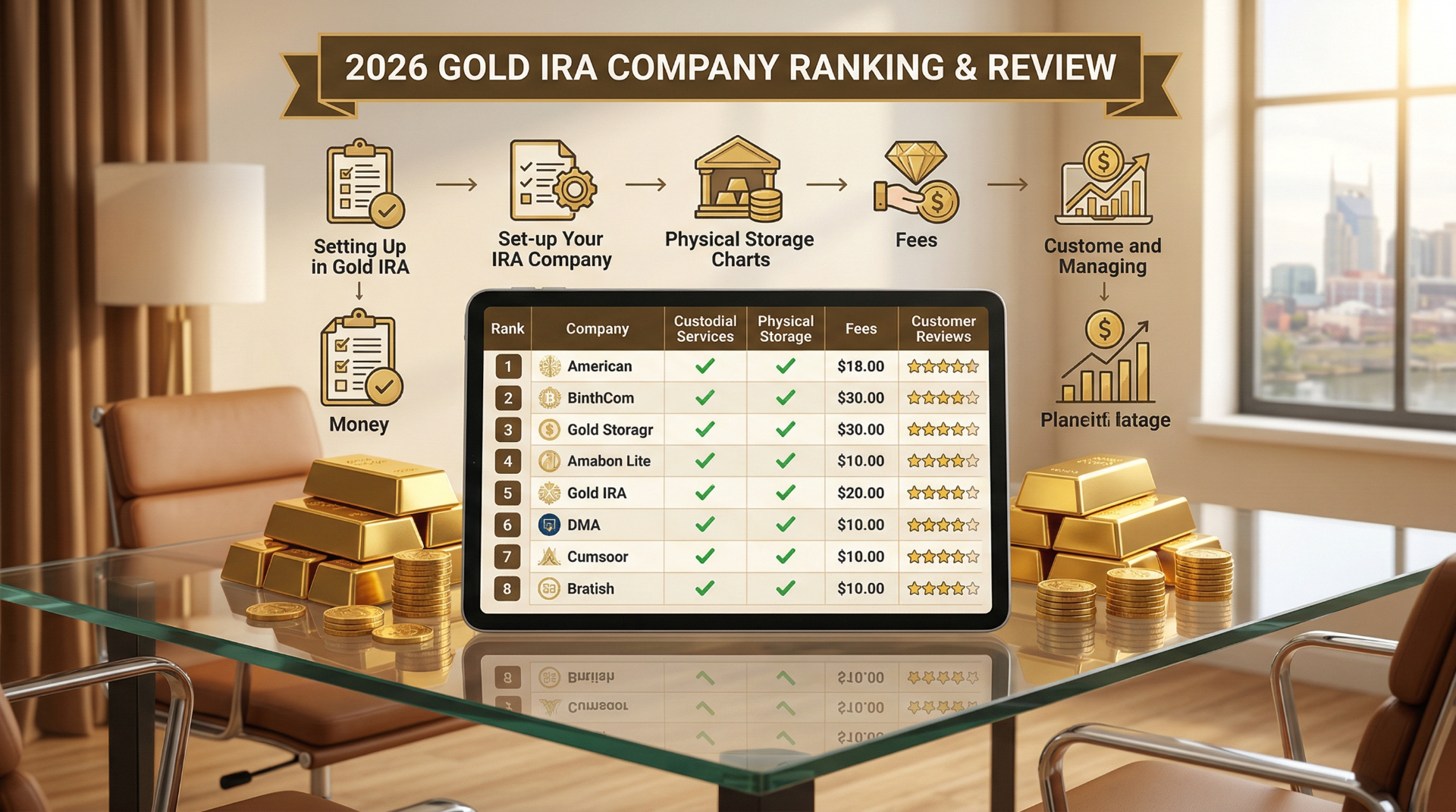 Best Gold IRA Companies (2026 Review) | DadAlt Investments